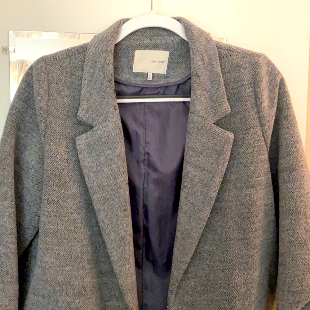 Oak + Fort Wool Coat - Gem